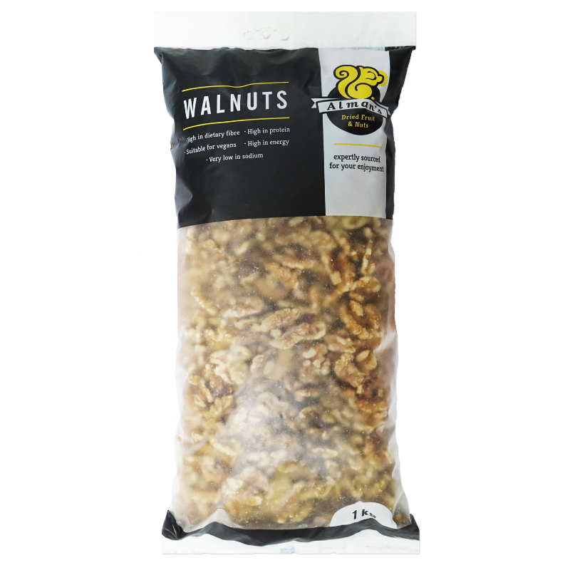 Almans Natural Raw Walnuts Premium Grade without Preservatives - 1kg ...