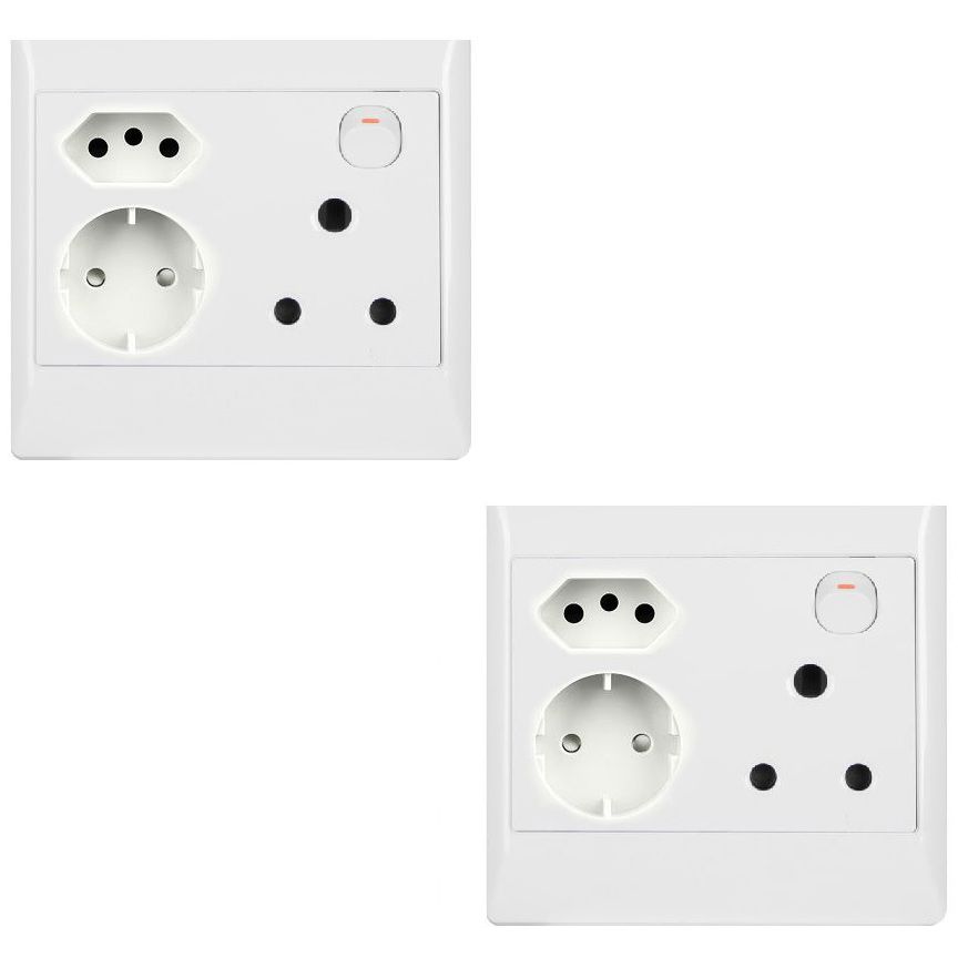 Double Wall Socket 4x4 | Shop Today. Get it Tomorrow! | takealot.com