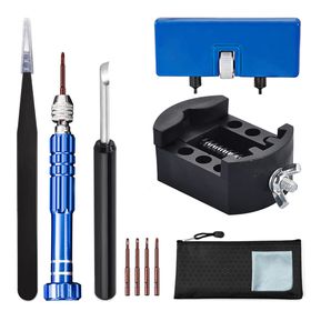 Portable 12-In-1 Watch Back Removal & Watch Opener Tool Kit With Carry ...