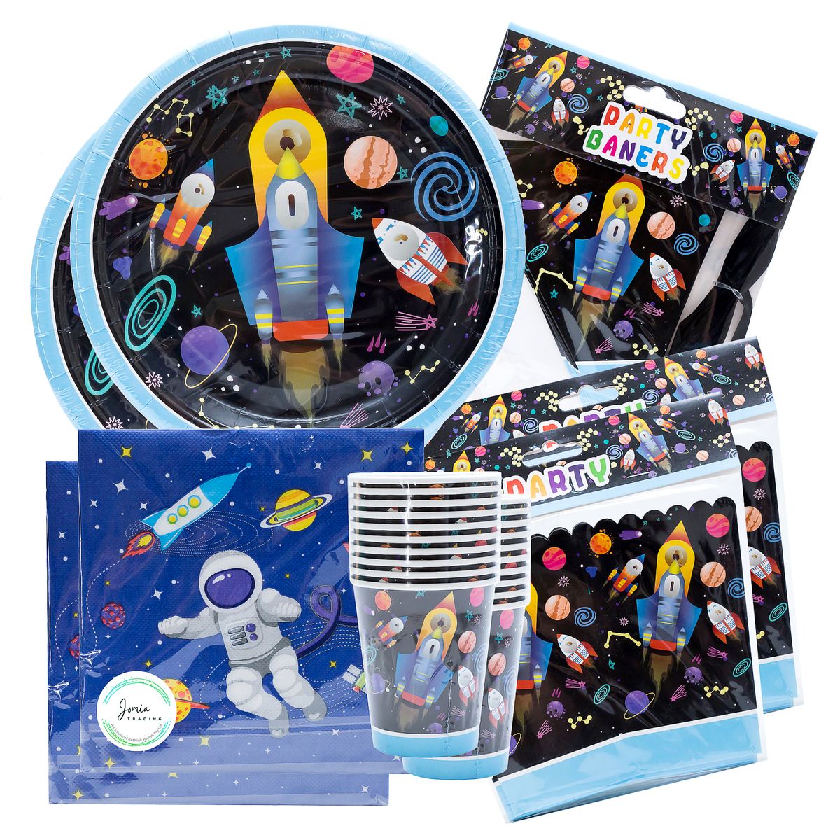 Astronaut/Space 5 Piece Party Box - 20 Invites | Shop Today. Get it ...