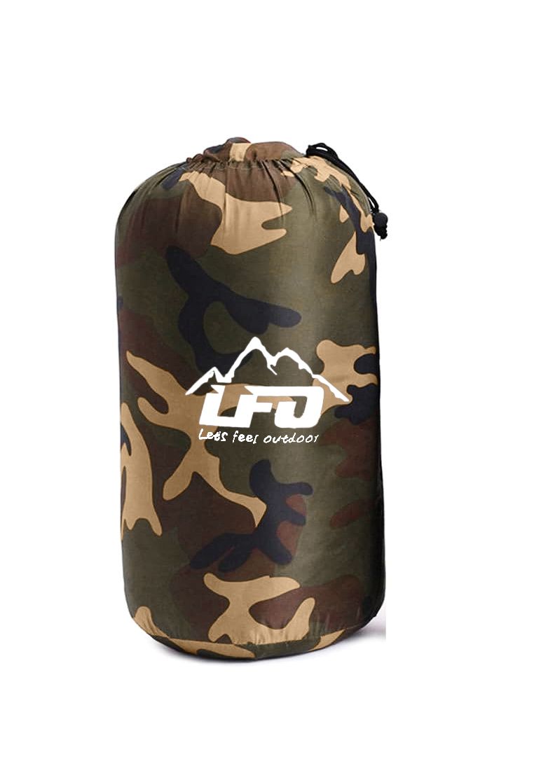 CampsBerg - LFO Army Camo Duck Down Sleeping Bag | Shop Today. Get it ...