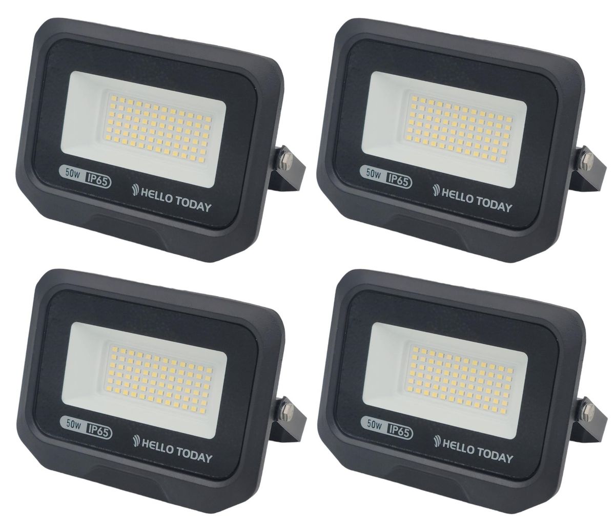 Hello Today LED Flood Light 50W - 4 Pack | Shop Today. Get it Tomorrow ...