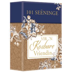 Boxed Cards - 101 Seeninge Vir 'n Kosbare Vriendin | Shop Today. Get it ...