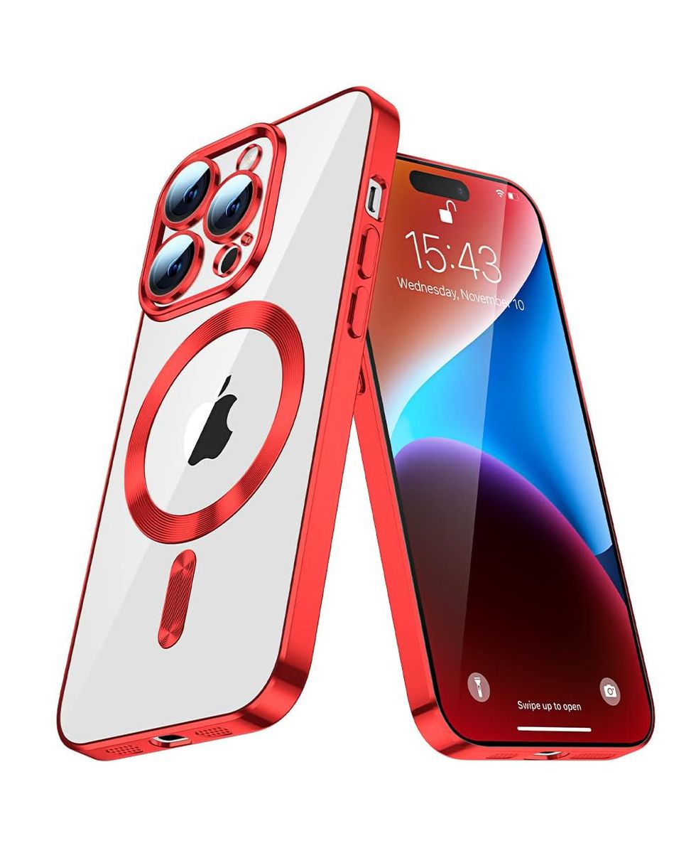 Wolfpack Electroplated Edge Soft Case For Iphone 12pro-Red | Shop Today ...