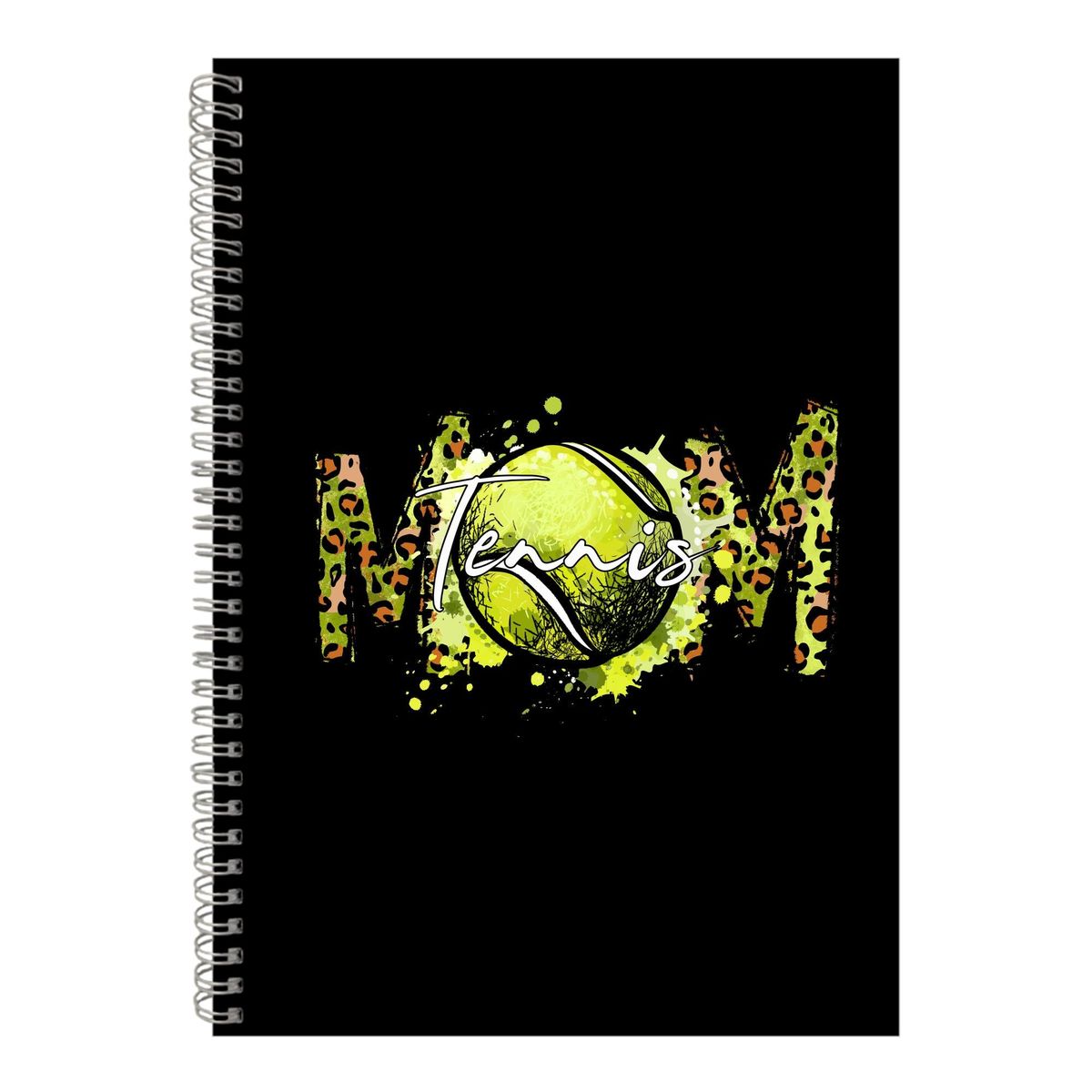 Tennis2 A4 Notebook for Sports Women Trendy Mom Graphic Mother Present ...