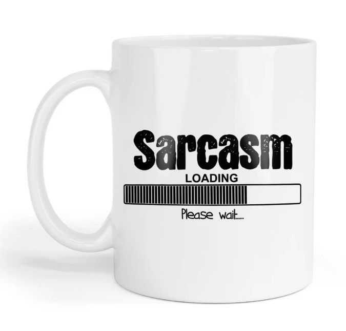 Sarcasm Loading Anniversary Christmas Birthday Gift Mug | Shop Today ...