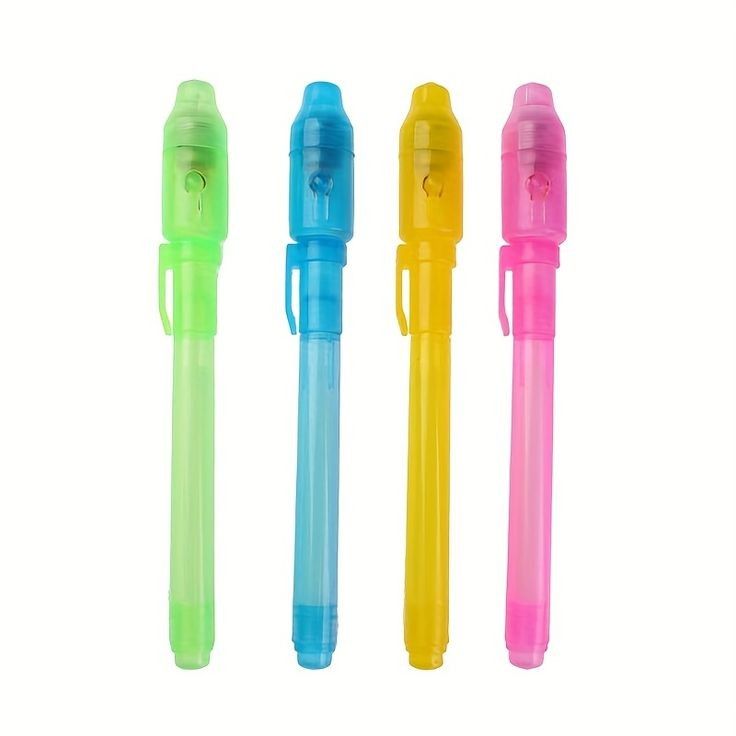 Invisible Ink Pen With Uv Light 4pc Shop Today Get It Tomorrow