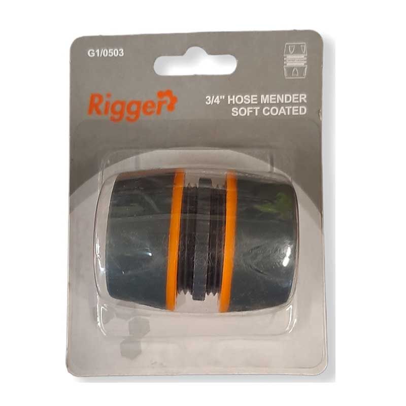 Rigger Garden Hose Mender/Repairer 19m- 3/4" ABS Softgrip H20014 | Shop ...