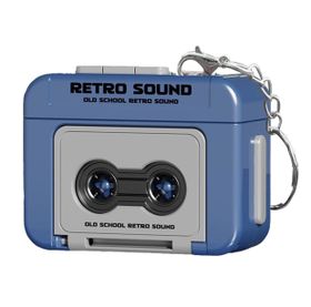 Portable Mini Vintage Recorder Keyring with Cassette Player for Music ...