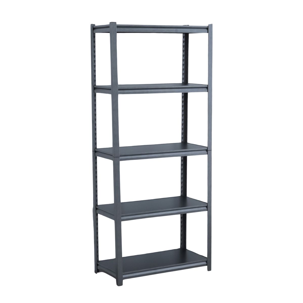 Gorilla Office Shelving - 80 x 30 x 180cm - 5 Tier Shelf Rack for ...