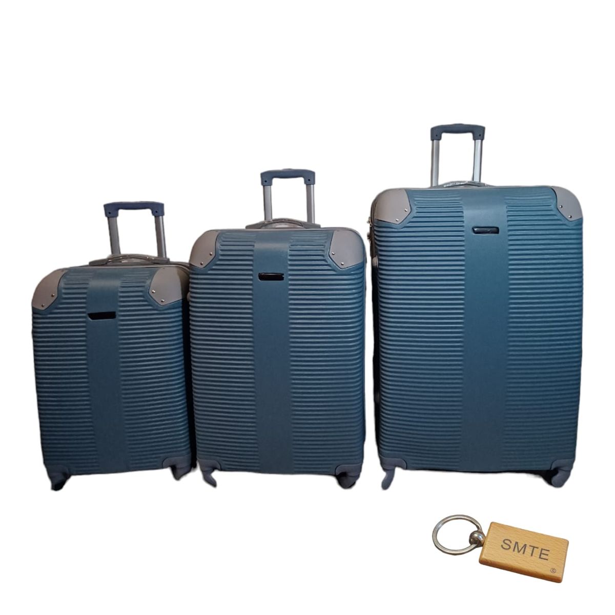 G3 Premium Suitcase Luggage Collection Set with Keyring - 3-Piece ...