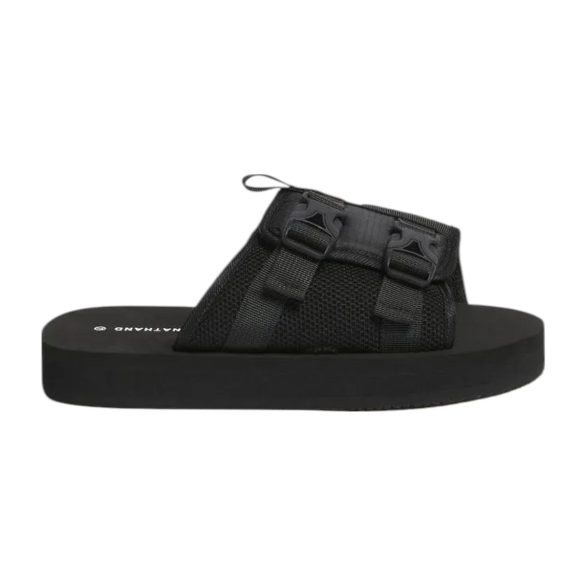 Jonathan D - JD Jack Mens Black Adjustable Strap Sandals | Shop Today ...