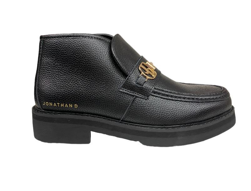 Jonathan D - JFinley Leather Ankle Boot Horsebit Loafer | Shop Today ...