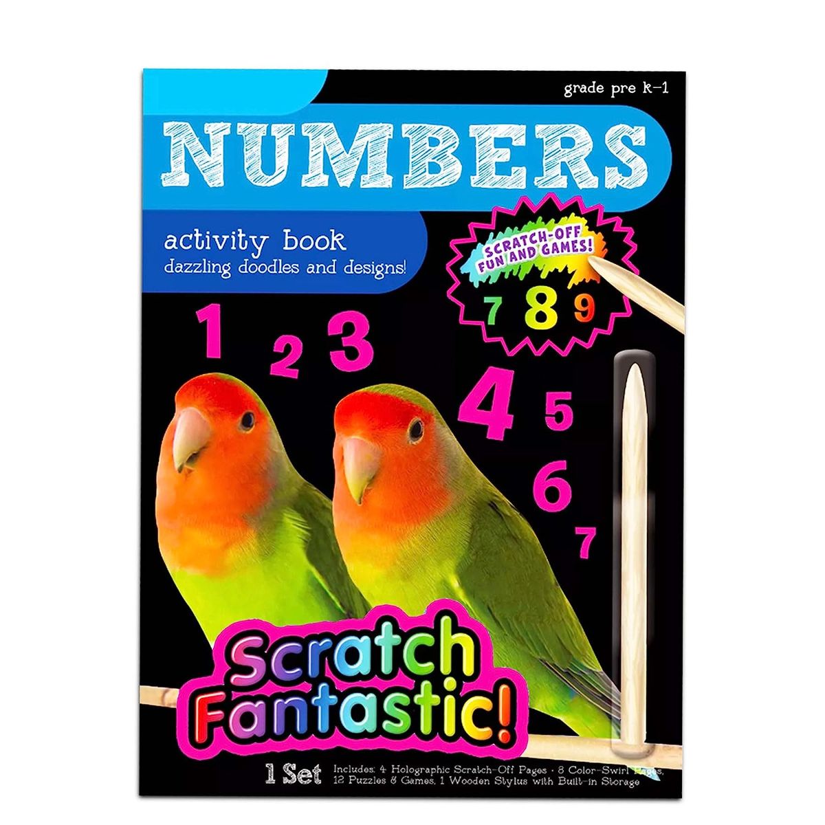 Numbers Scratch-Off Activity Book for Kids | Shop Today. Get it ...