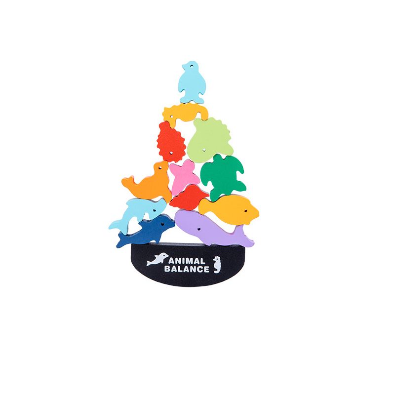 Wooden Animal Stacking Game - Marine World | Shop Today. Get it ...