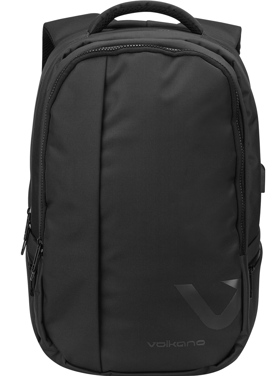Volkano 15.6" Laptop Backpack - USB Charging, Work & School Tech Bag ...