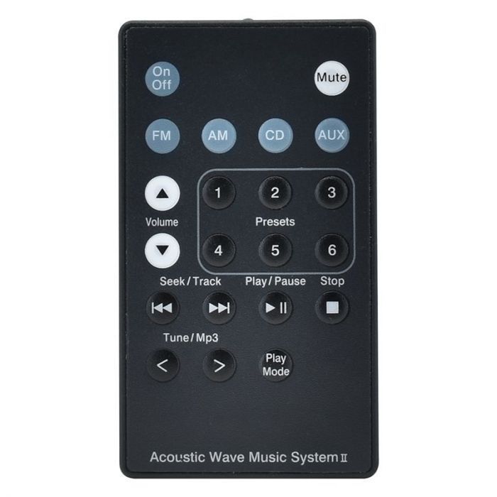 Bose Acoustic Wave Music System II Replacement Remote Control | Shop ...