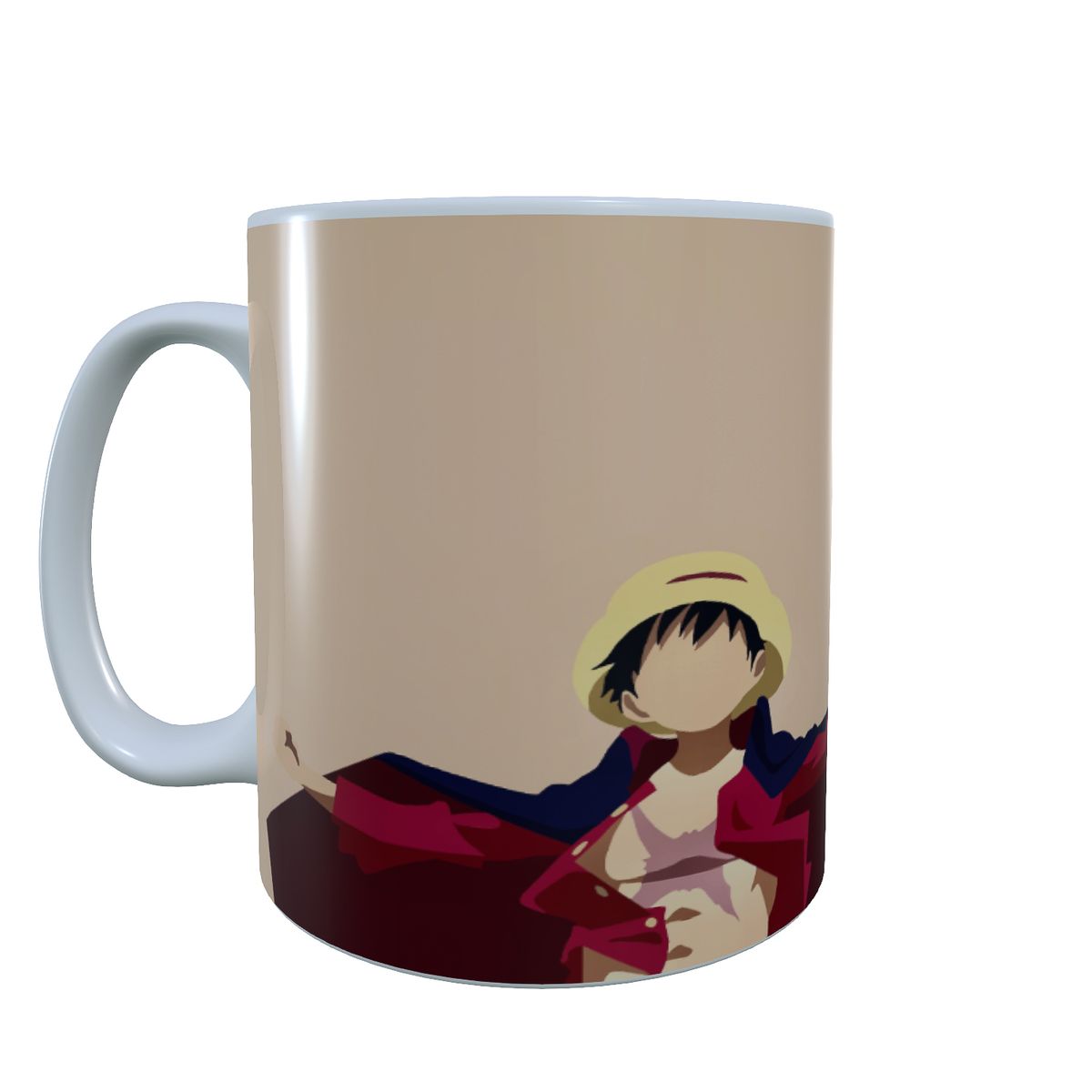 Luffy Victory Pose Minimal Style - One Piece Coffee Mug | Shop Today ...
