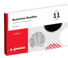 The Answer Series Gr 11 Business Studies 3in1 Study Guide | Shop Today ...