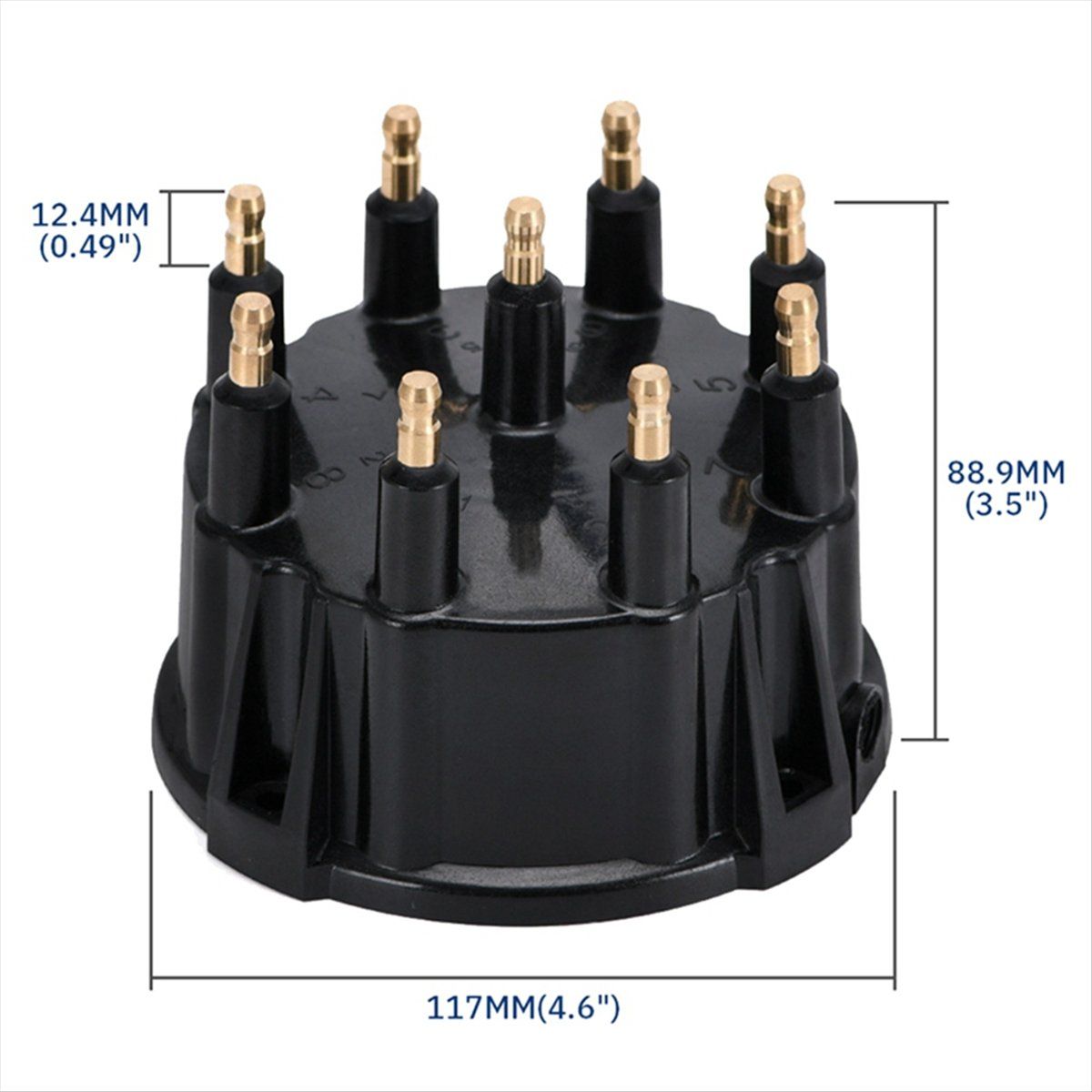 Ignition Distributor Cap Kit For Mercruiser V8 With Thunderbolt L&Lv ...