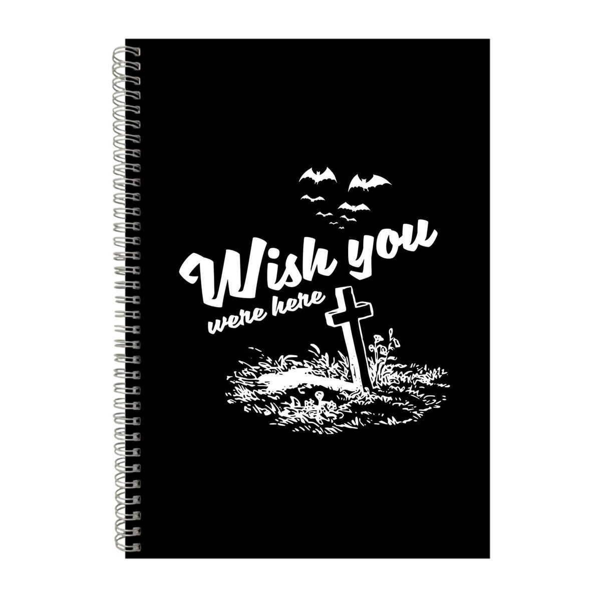Wish You Were Here Notebook Spooky Gift Idea A4 Notepad 129 | Shop ...