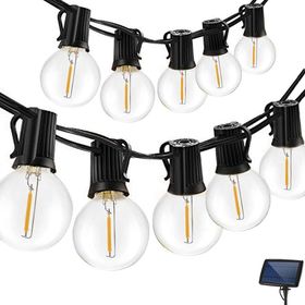 Stellar Lighting Solar Powered Warm White 25 LED Bulbs String Light - 10m | Buy Online in South ...