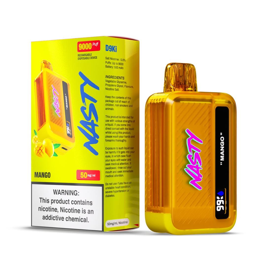 Nasty Bar Mango 9000 Puffs Disposable Vape Shop Today Get It