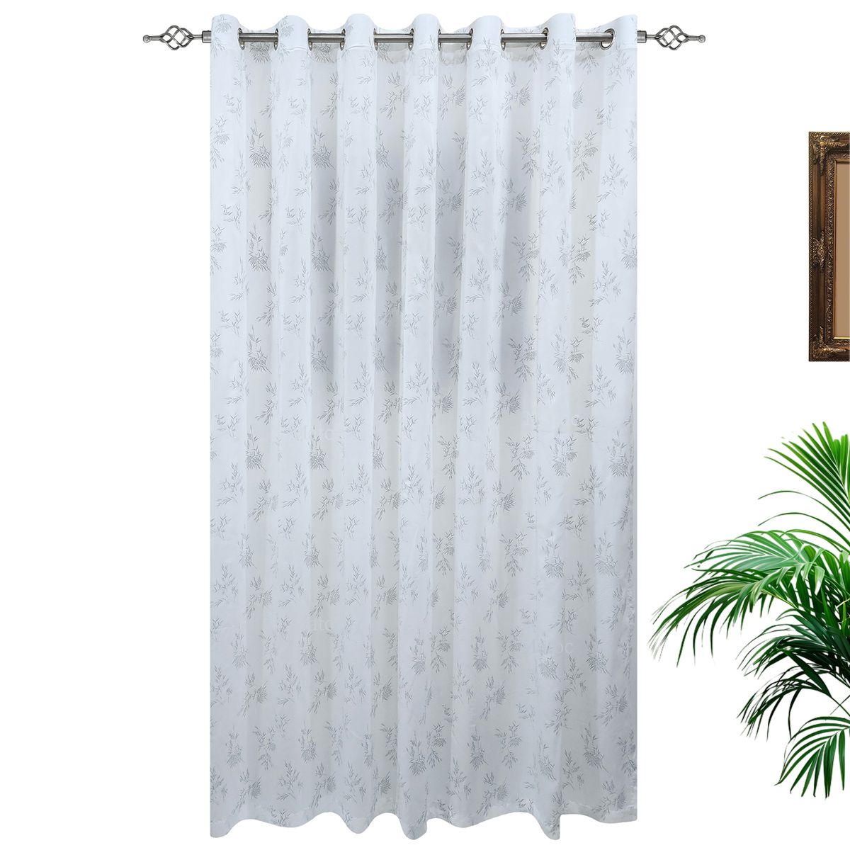 Matoc Designs Readymade Curtain - Serene Voile - Eyelet | Shop Today ...