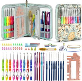 Craft Metal Crochet Hook for Beginners (19cm) 61 Piece Set | Shop Today ...