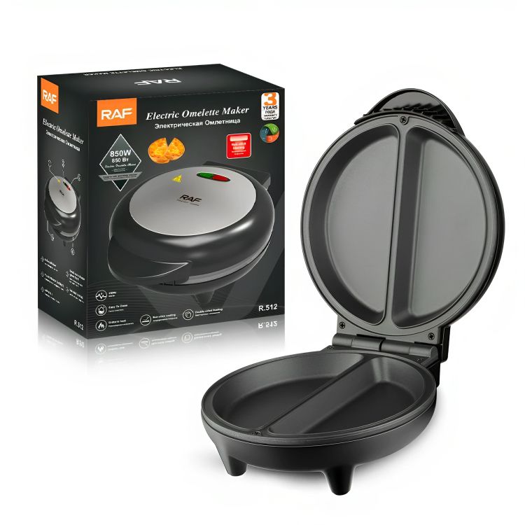 Electric Non-Stick Omelette Maker 850Watt-RAF-R.512 | Shop Today. Get it Tomorrow! | takealot.com