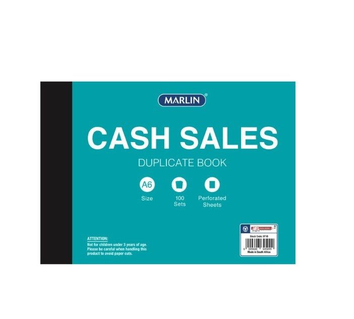 Marlin - A6 Cash Sales Duplicate Books (Pack Of 5) | Shop Today. Get it ...