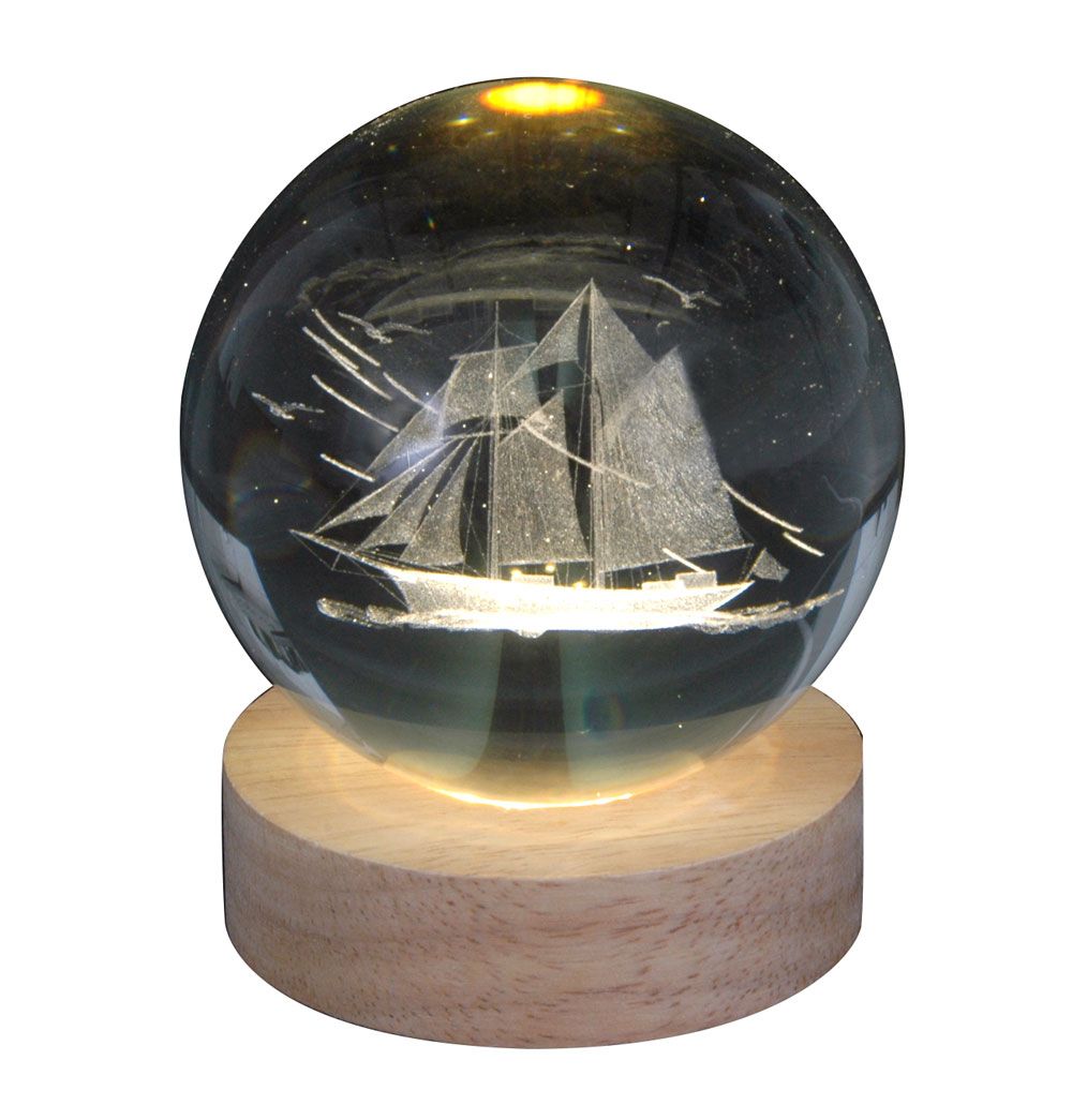 Carved Crystal Ship Ball | Shop Today. Get it Tomorrow! | takealot.com
