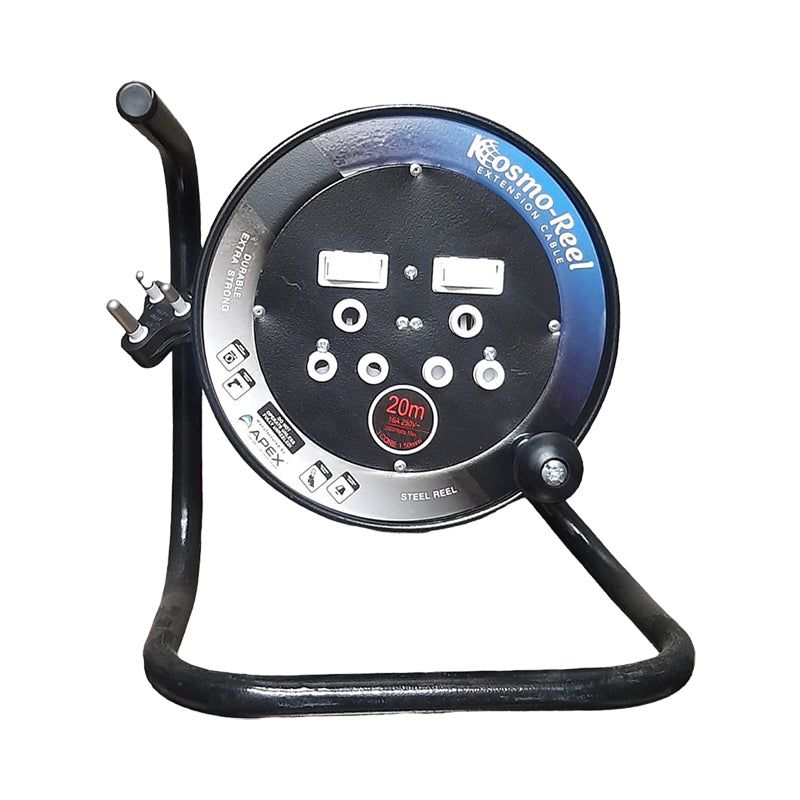 KOSMO-REEL Steel Extension Reel 2 X 16A 20M x 1.5MM | Shop Today. Get ...