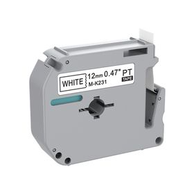 Compatible Brother MK Series Label Tape 9mm x 8m / 12mm x 8m - White ...