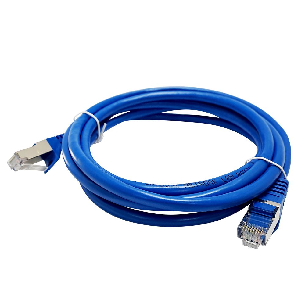 Space TV CAT6 FTP Network Patch Cable Blue PVC 2m | Shop Today. Get it Tomorrow! | takealot.com