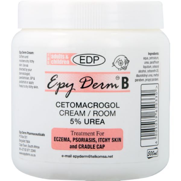 Epy Derm B 5% Urea Cream 500ml | Shop Today. Get it Tomorrow ...