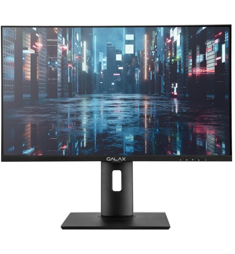 Galax Monitor, 24" FHD, 75Hz, GSync Compatible, Borderless, USB-C ...