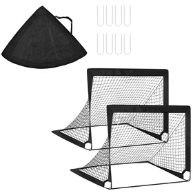 Soccer Goal 2 Pack Pop Up Football Goals Set for Kids 120 x 90cm | Shop ...