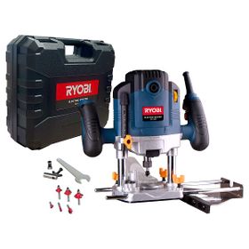 Ryobi - Re-1255k Router with 6 Bits and Carry Case Depth 1200w | Shop ...