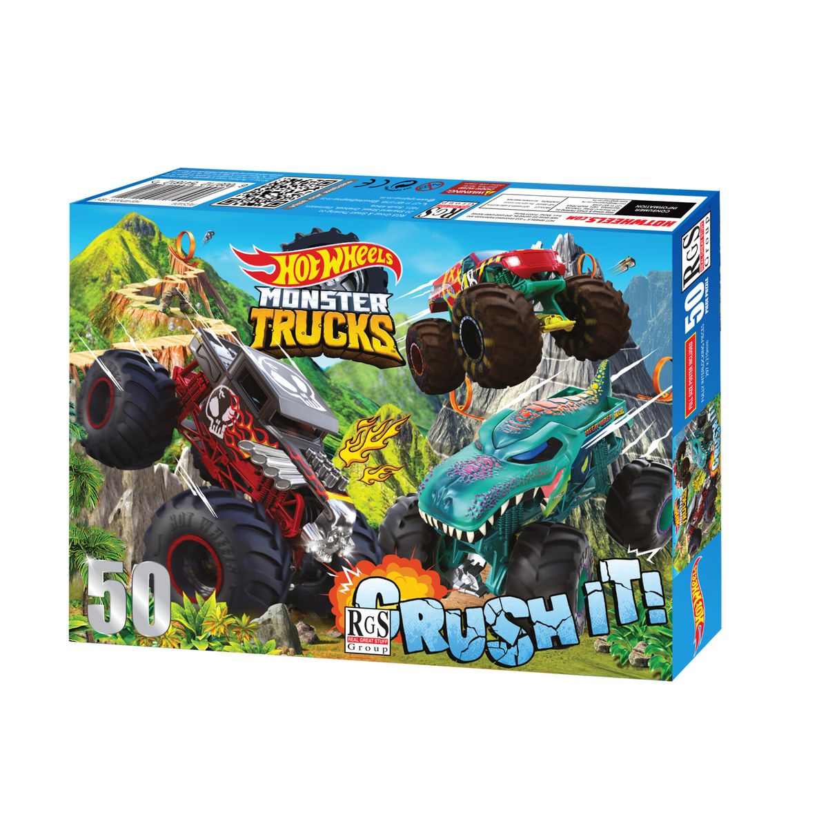 RGS Group Hot Wheels Crush It 50 Piece Jigsaw Puzzle | Shop Today. Get ...