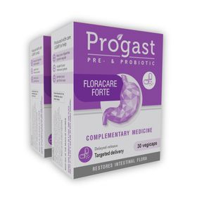 Progast Flora-Care - FloraCare Forte 30 Capsules x 2 | Shop Today. Get ...