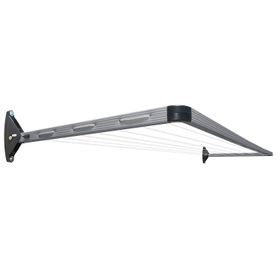 Aluminium Wall Mounted Washing Line - Laundry Drying Clothes Rack ...