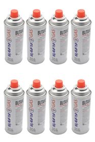 SAFY GAS - Pack of 8 - Butane Canisters 227g | Shop Today. Get it ...