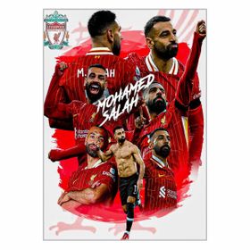 Mo Salah 2025 Collage Poster - A1 | Shop Today. Get it Tomorrow ...