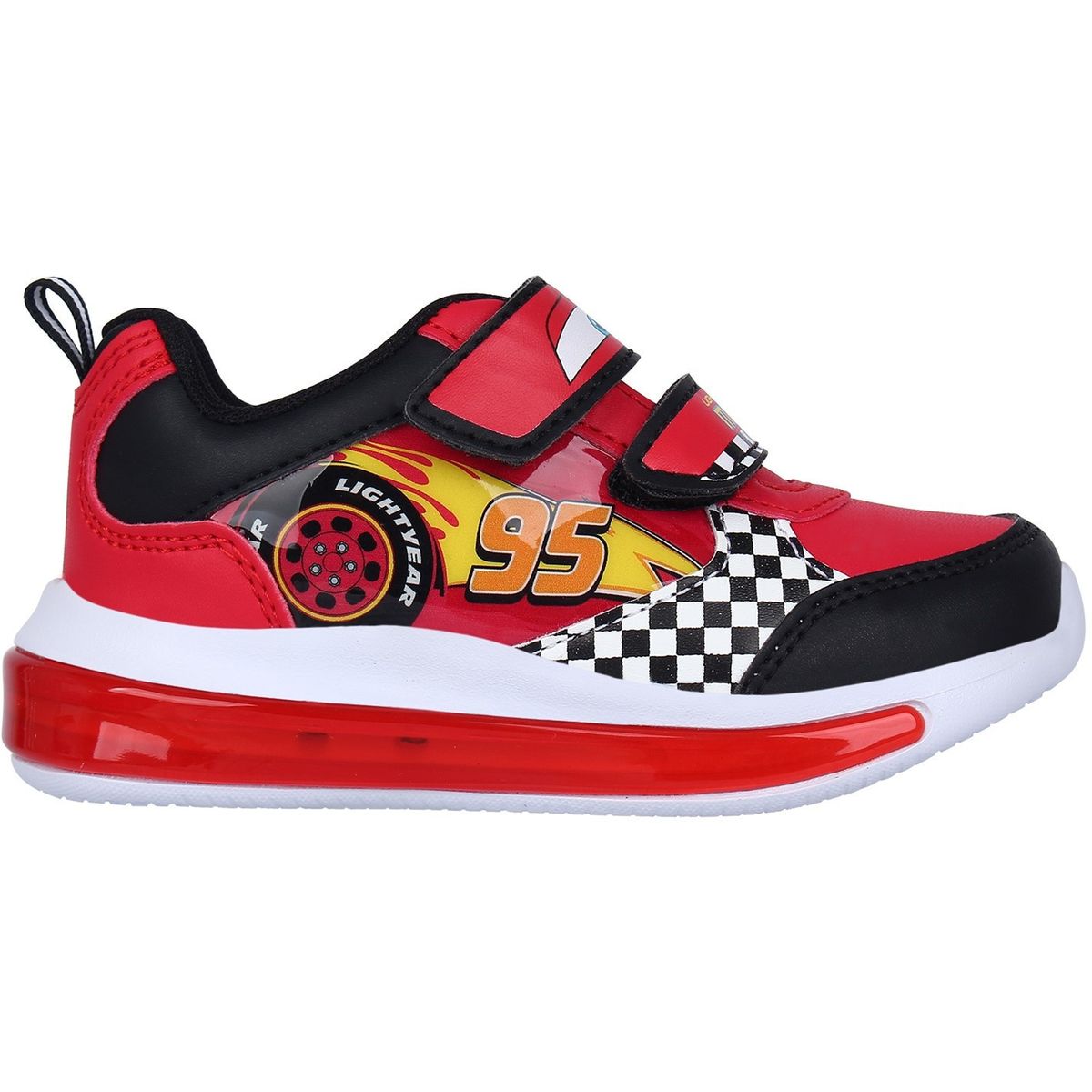 Character Kids - LTS Infant Disney Cars Boys Trainers - Red [Parallel ...