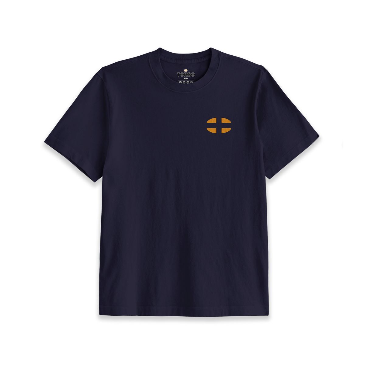 Torso Classic Cut Men's Regular Fit Signature T-shirt - Navy | Shop ...