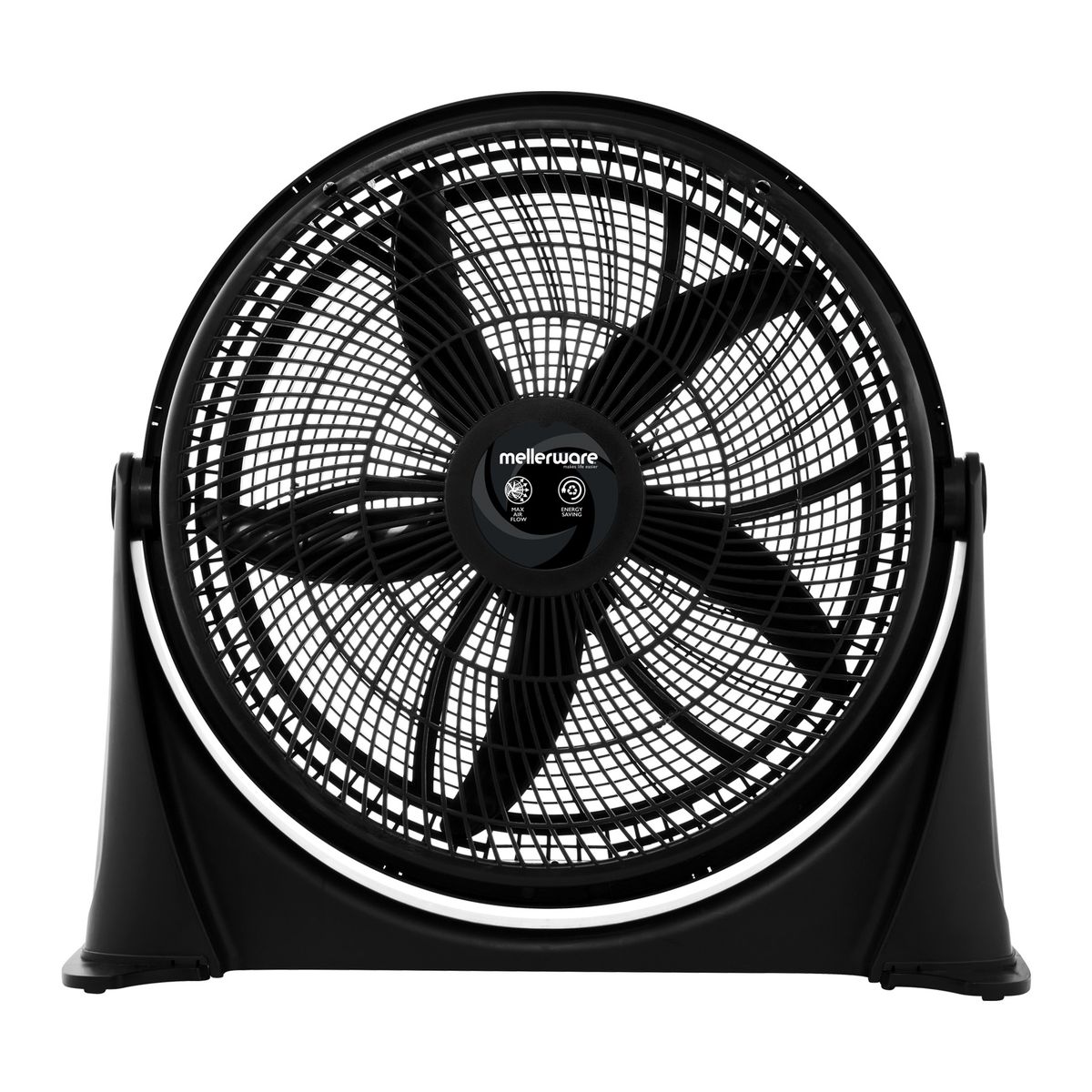 Fan Floor 5 Blade Plastic Black 50cm 120W "Air Black" LOCALLY PRODUCED ...