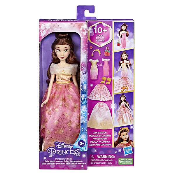 Disney Princess Doll-Life Fashions - Princess Life Belle | Shop Today ...