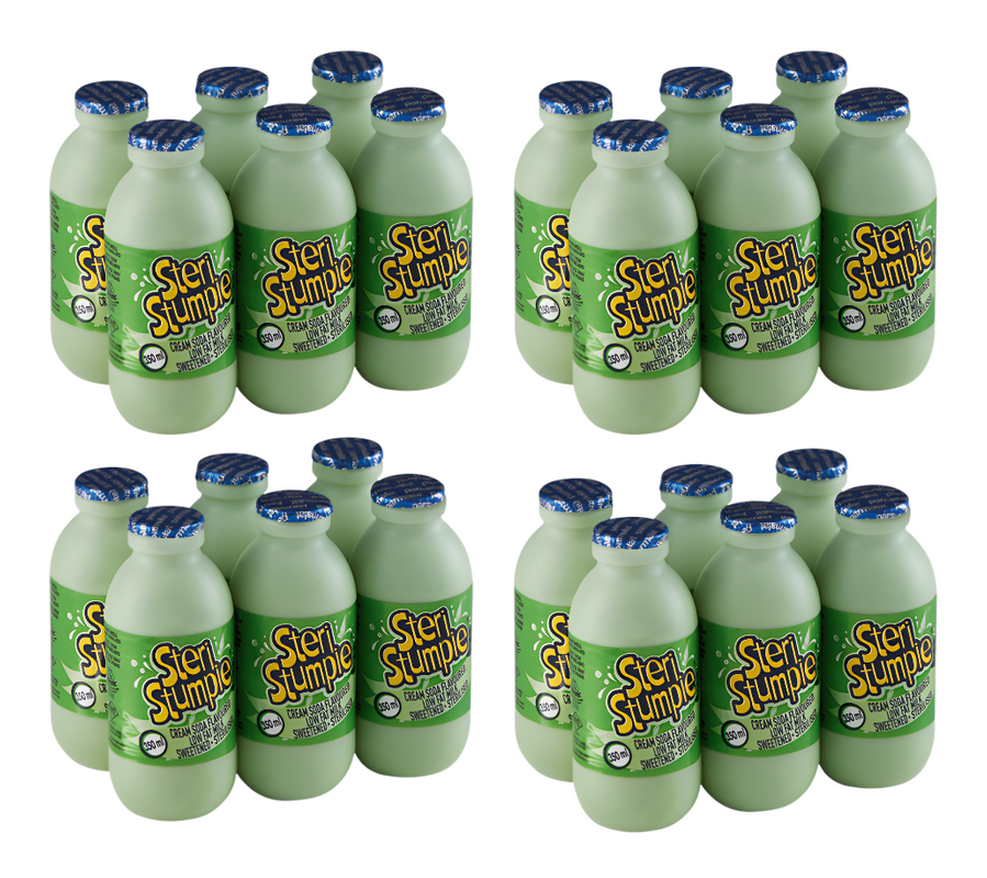 Steri Stumpie Cream Soda Flavoured Low Fat Milk - 24 x 350ml | Shop ...