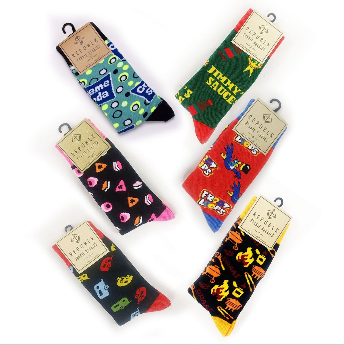 Republk - Local is Lekker Sokkie Socks 6 Pack | Shop Today. Get it ...